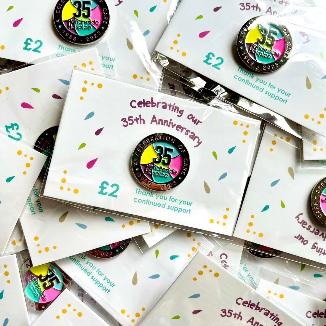 35th Anniversary Pin Badge