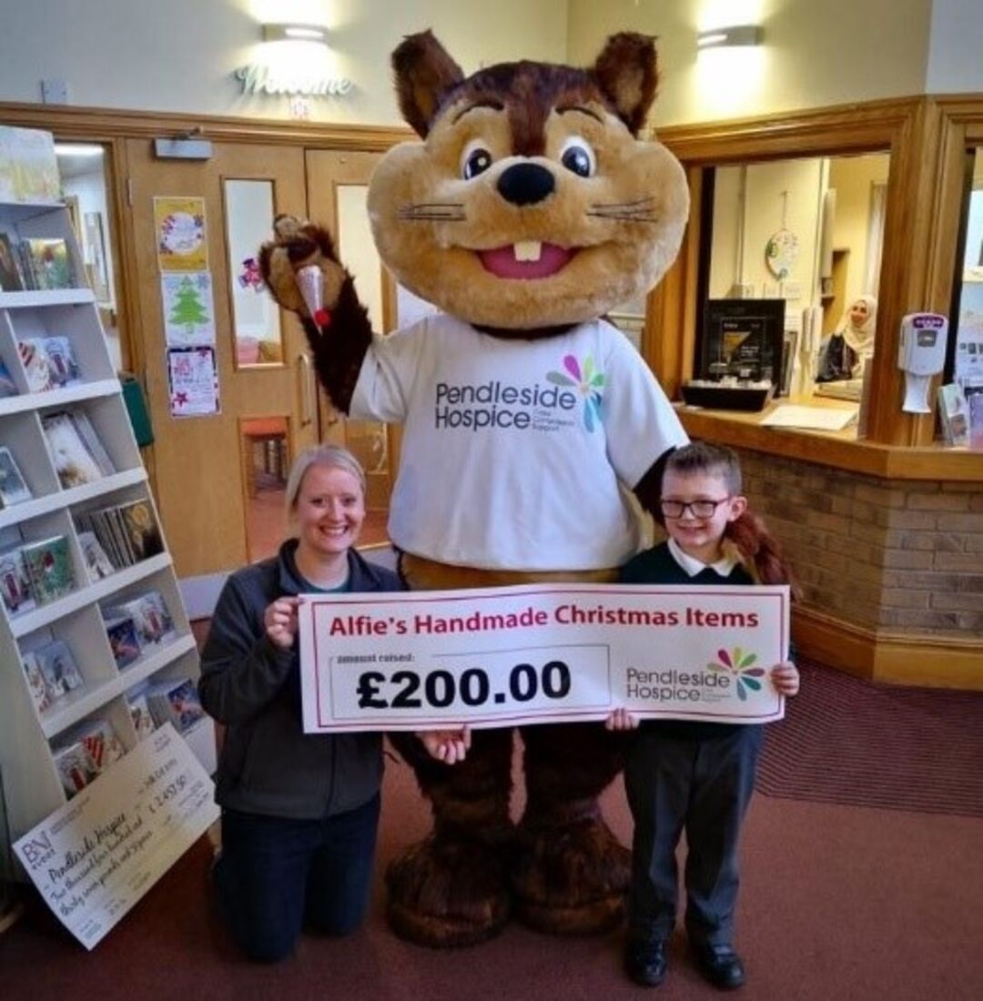 Little fundraiser Alfie earns a date with Santa