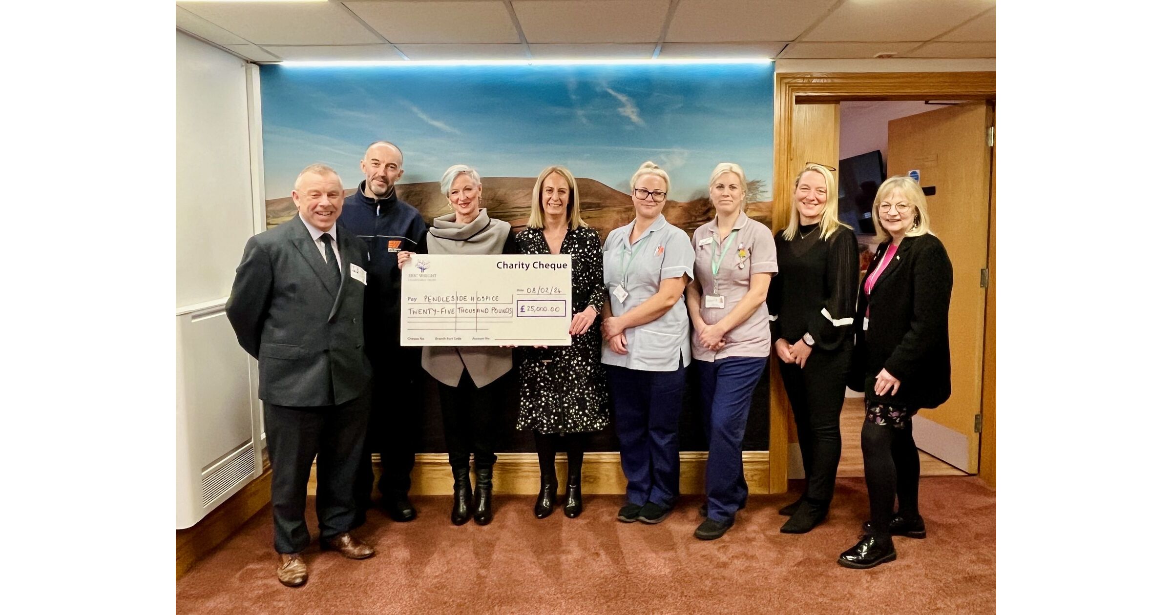 The Eric Wright Charitable Trust Generously Donates £25,000